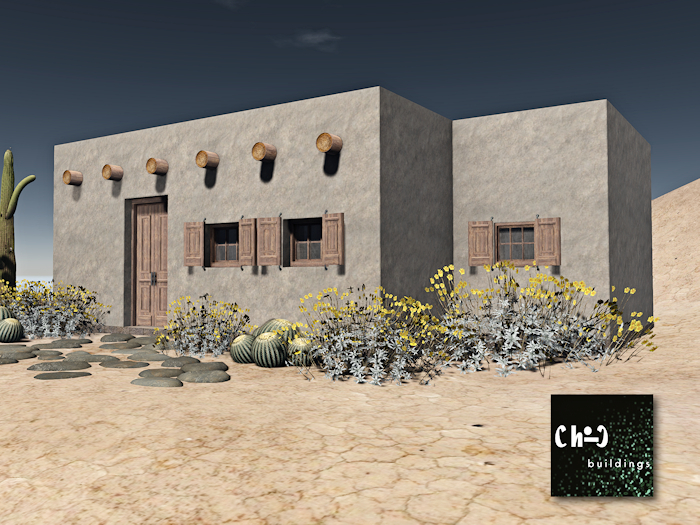 Second Life Marketplace - [Cb] Casita del Sol - Adobe Cottage