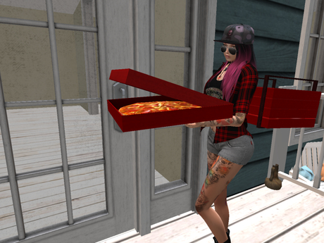 Second Life Marketplace - Kings Pizza Bow {Unity Maxim}box