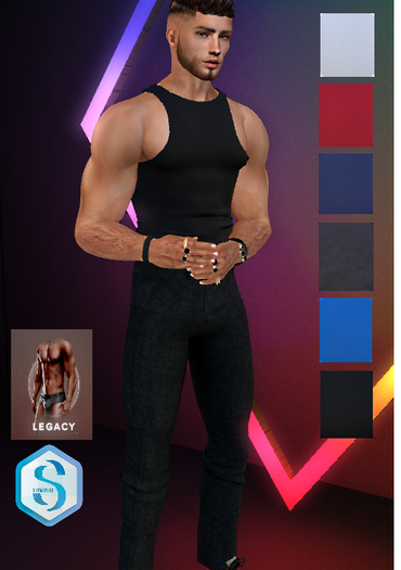 Second Life Marketplace - Brutal Way Muscle Outfit Demo - Legacy Gianni
