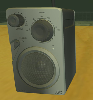 Second Life Marketplace - Radio with interference sound