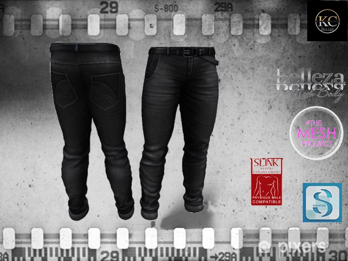 Second Life Marketplace - jeans men 05