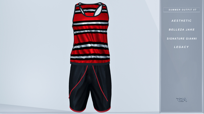 Second Life Marketplace - R2A-SUMMER OUTFIT V7
