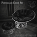 Second Life Marketplace - Blightcrow ~⛛~ Pentagram Chair Set - Chrome ...