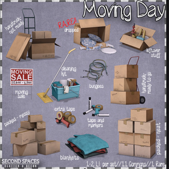 Second Life Marketplace - Second Spaces - Moving Day - bungees