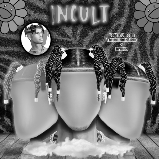 Second Life Marketplace - iNCULT - Slimey Braids DEMO