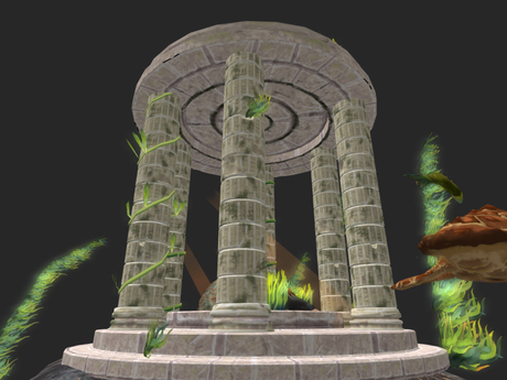 Second Life Marketplace - GD MESH FULL PERM SUBMARINE TEMPLE SCENE