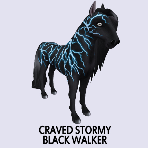 Second Life Marketplace - Female, Craved Stormy Black Walker, Plum ...
