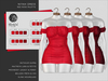 Second Life Marketplace - Black Owl - Niyah - Red Rose Palette - Dress ...