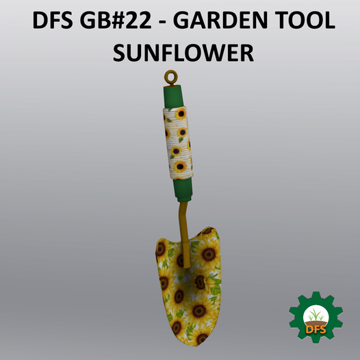 Second Life Marketplace - DFS GB#22 GARDEN TOOL (TROWEL) - SUNFLOWER ...