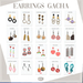 Second Life Marketplace - [Z O O M] Earrings Gacha - Contraceptive - RARE