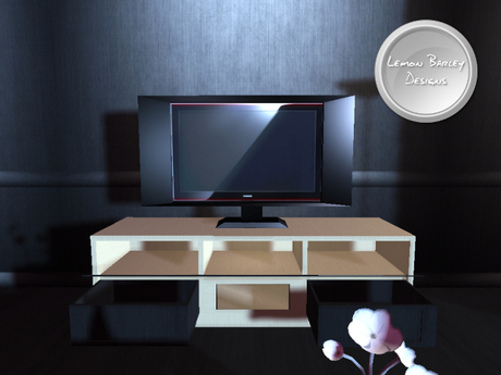 Second Life Marketplace - TV Unit - Mesh