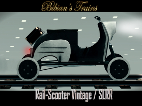 Second Life Marketplace - Rail-Scooter vintage SLRR