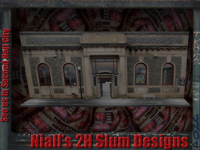 Second Life Marketplace - 2H Building - Bank For Sale 50x20x15