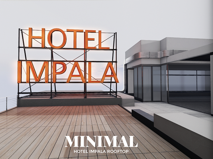 Second Life Marketplace - MINIMAL - Hotel Impala Rooftop