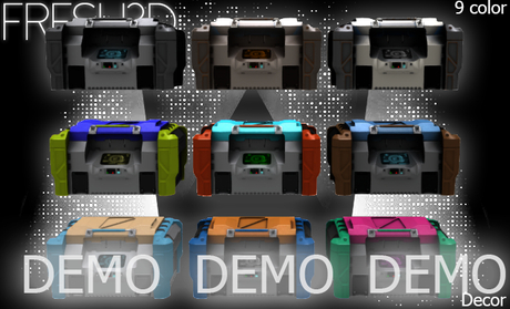 Second Life Marketplace - FRESH3D Sci-fi Box DEMO