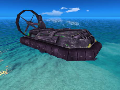 Second Life Marketplace - (WL) Military speed hovercraft Bundle (crate)