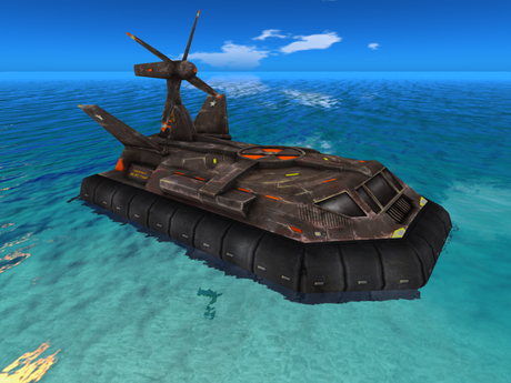 Second Life Marketplace - (WL) Military speed hovercraft Bundle (crate)