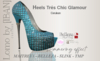 Second Life Marketplace - [ IBAN ] //191 HEELS TRES CHIC GLAMOUR CERULEAN