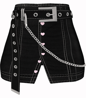 Second Life Marketplace - *CK* Into you skirt BLACK