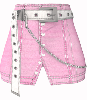 Second Life Marketplace - *CK* Into you skirt PINK