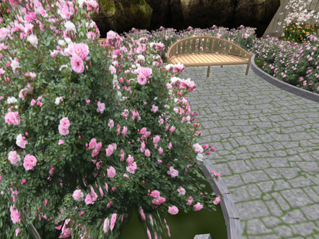 Second Life Marketplace - Rose bush Pink