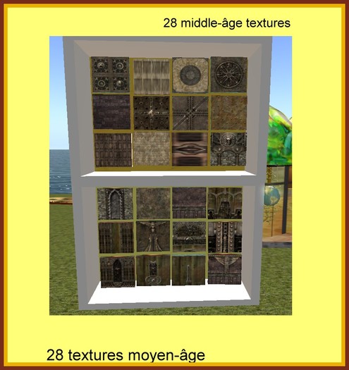 Second Life Marketplace - 28 textures moyen-âge,middle-age textures