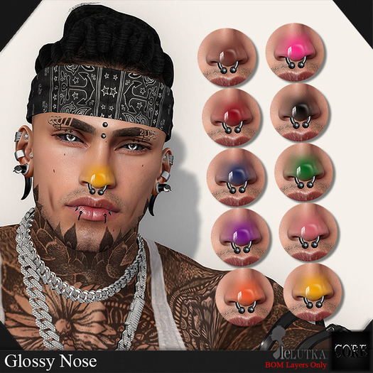 Second Life Marketplace - ::: Core ::: Glossy Nose