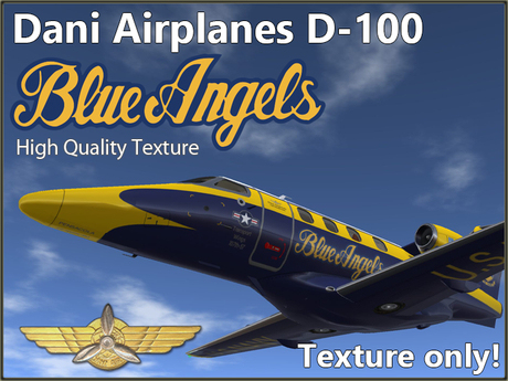Second Life Marketplace - Paint Ext. D-100 (Blue Angels R1)