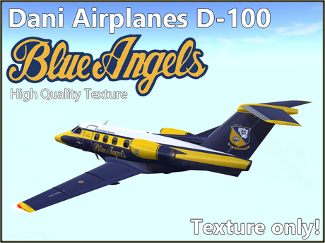Second Life Marketplace - Paint Ext. D-100 (Blue Angels R1)