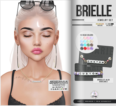 Second Life Marketplace - e.marie // Brielle Bracelet - Golds