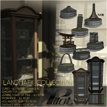Second Life Marketplace - PILOT - Curio [Brown] BOX RARE