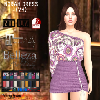 Second Life Marketplace - Norah Dress {V4} "BOXED"