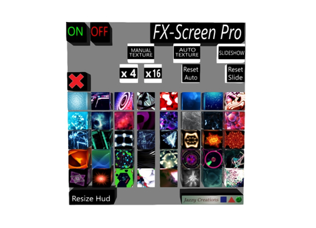 Second Life Marketplace - FX Screen Pro V - Set A