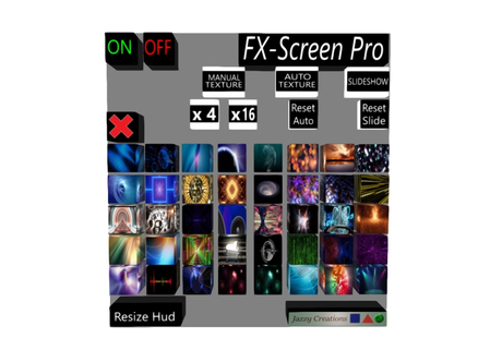 Second Life Marketplace - FX Screen Pro V - Set E