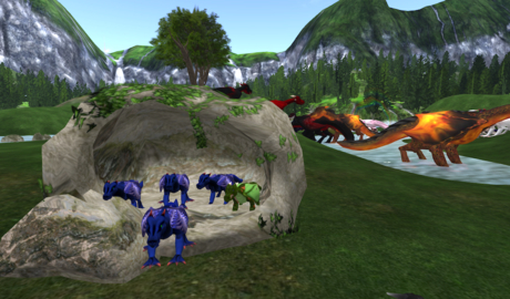 Second Life Marketplace - Battlebeast Dragon 7 Cave FATPACK also for ...