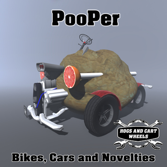 Second Life Marketplace - H&C Wheels PooPer Boxed