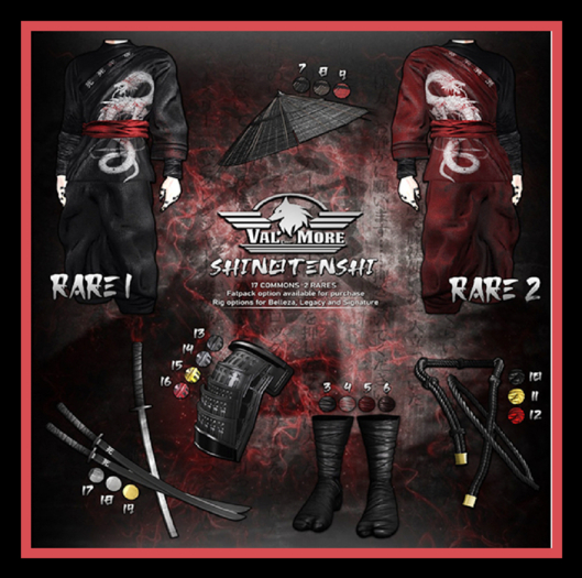 Second Life Marketplace - 5. [Val'More] Shinotenshi - Boots (Red)