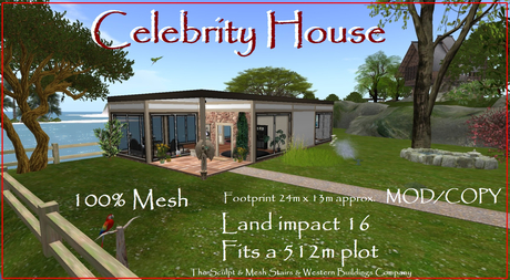 Second Life Marketplace - Celebrity Low Prim House 16 Li FINAL