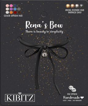 Second Life Marketplace - Kibitz - Rena's bow - onyx