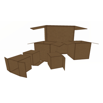 Second Life Marketplace - Cardboard Box