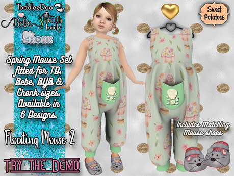 Second Life Marketplace - Spring Mouse for TD/BEBE/BYB/CHONK - Floating ...