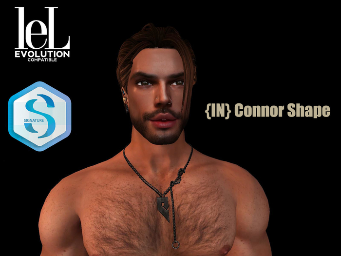 Second Life Marketplace - {IN} Connor Shape - LeLUTKA + Signature