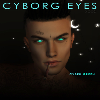 Second Life Marketplace - XOXO / CYBORG EYES / CYBER FATPACK