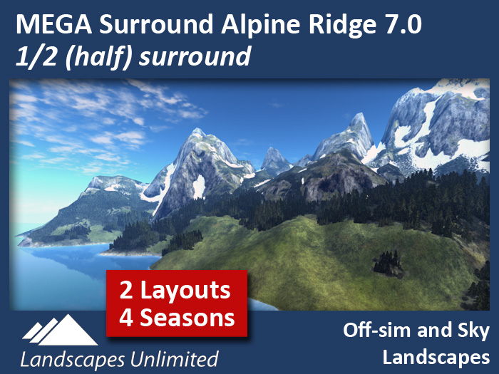 Second Life Marketplace - Alpine Ridge 1/2 Mega Surround 7.0