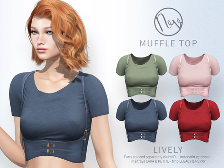 Second Life Marketplace - neve top - muffle lively