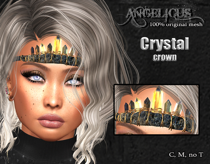 Second Life Marketplace - ::ANGELIUCUS:: Crystal Crown