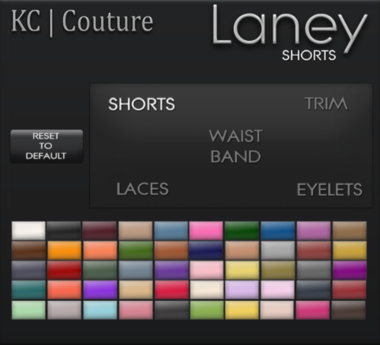 Second Life Marketplace - *DEMO* -KC- LANEY TOP & SHORTS / MAITREYA ...
