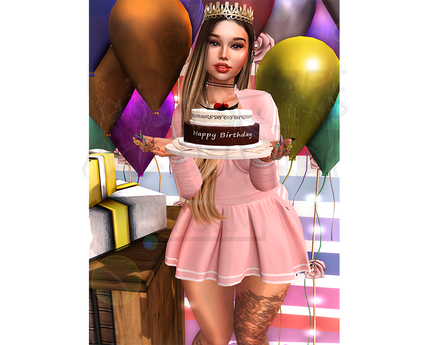 Second Life Marketplace - MovemenT ForM - Pose Happy Birthday