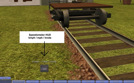 Second Life Marketplace - speedometer Hud - speedo - kmph - mph - knots