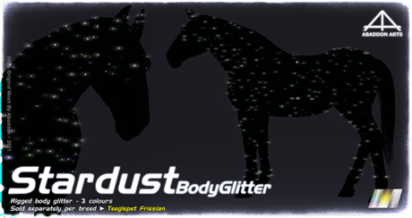 Second Life Marketplace - ABADDON ARTS - Stardust Body Glitter ...